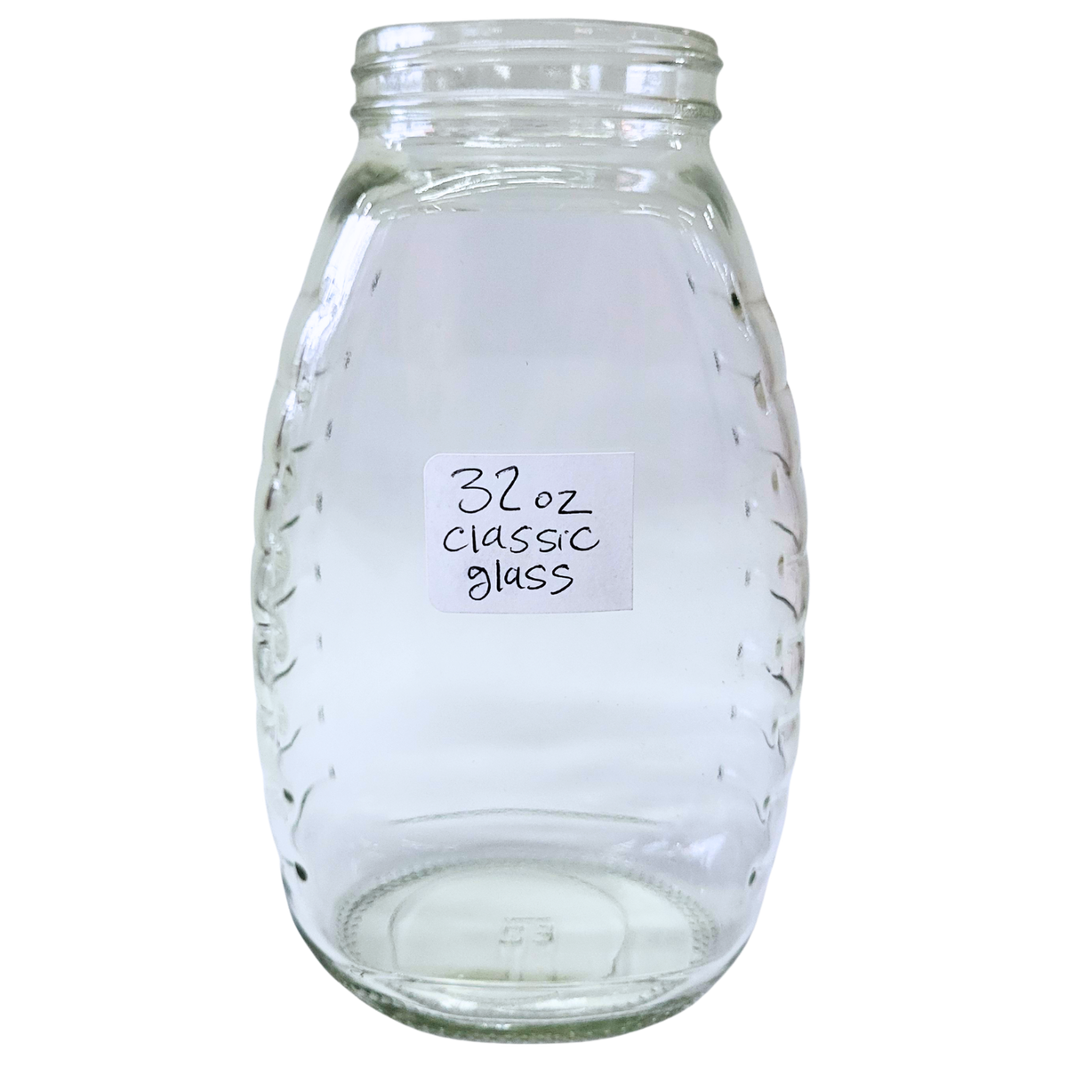 32 Oz Glass Classic Honey Jars Foxhound Bee Company
