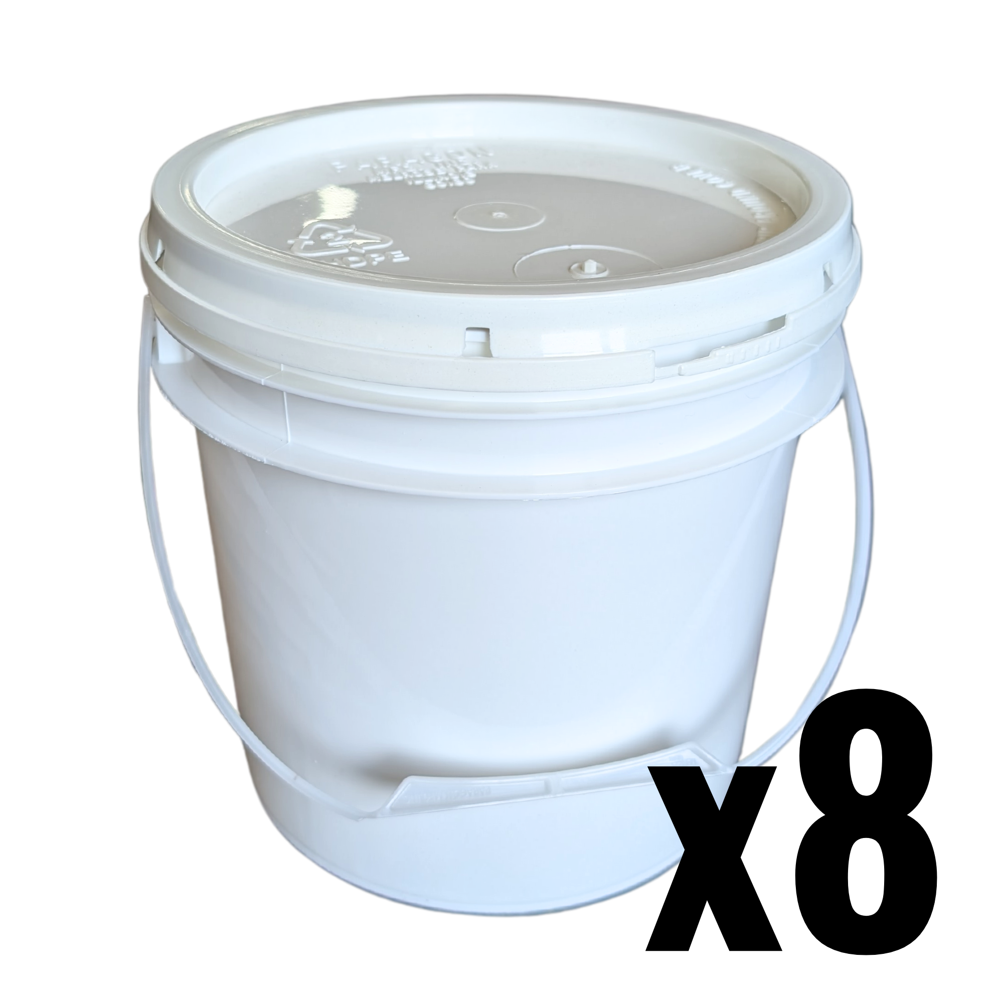 1 Gallon Round Bucket and Lid with Gasket – Foxhound Bee Company