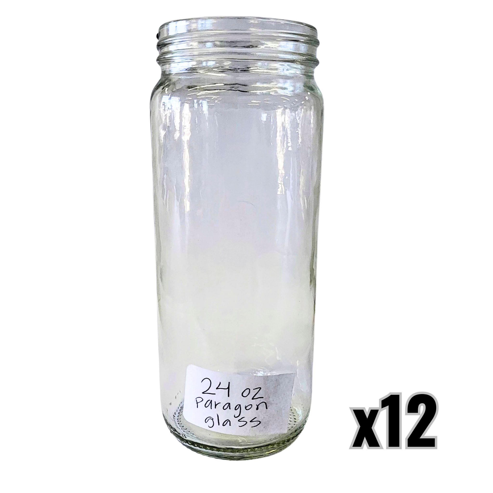 24 oz (16 fl oz) Glass Paragon Jars – Foxhound Bee Company