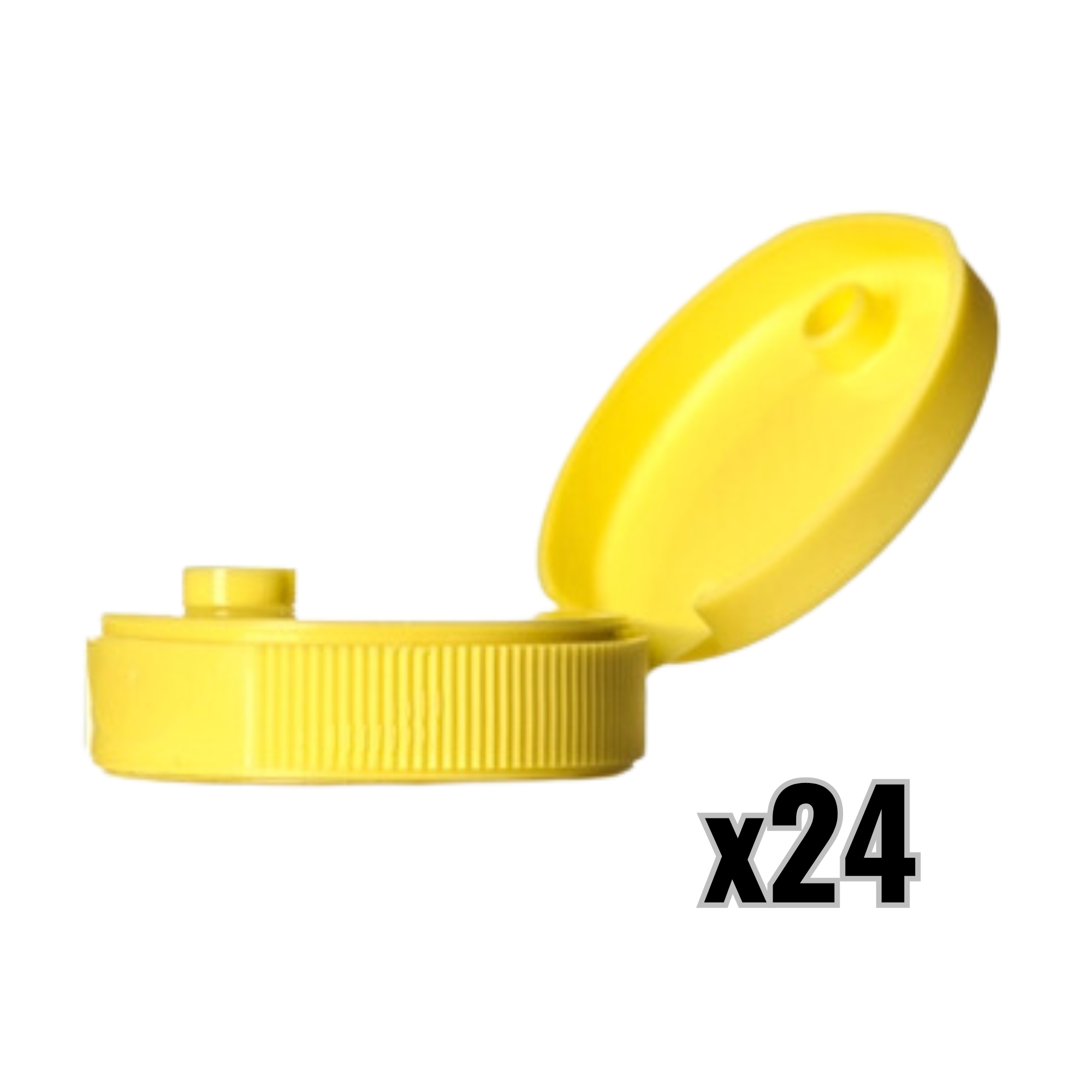 38mm Flip Top Plastic Lid – Foxhound Bee Company