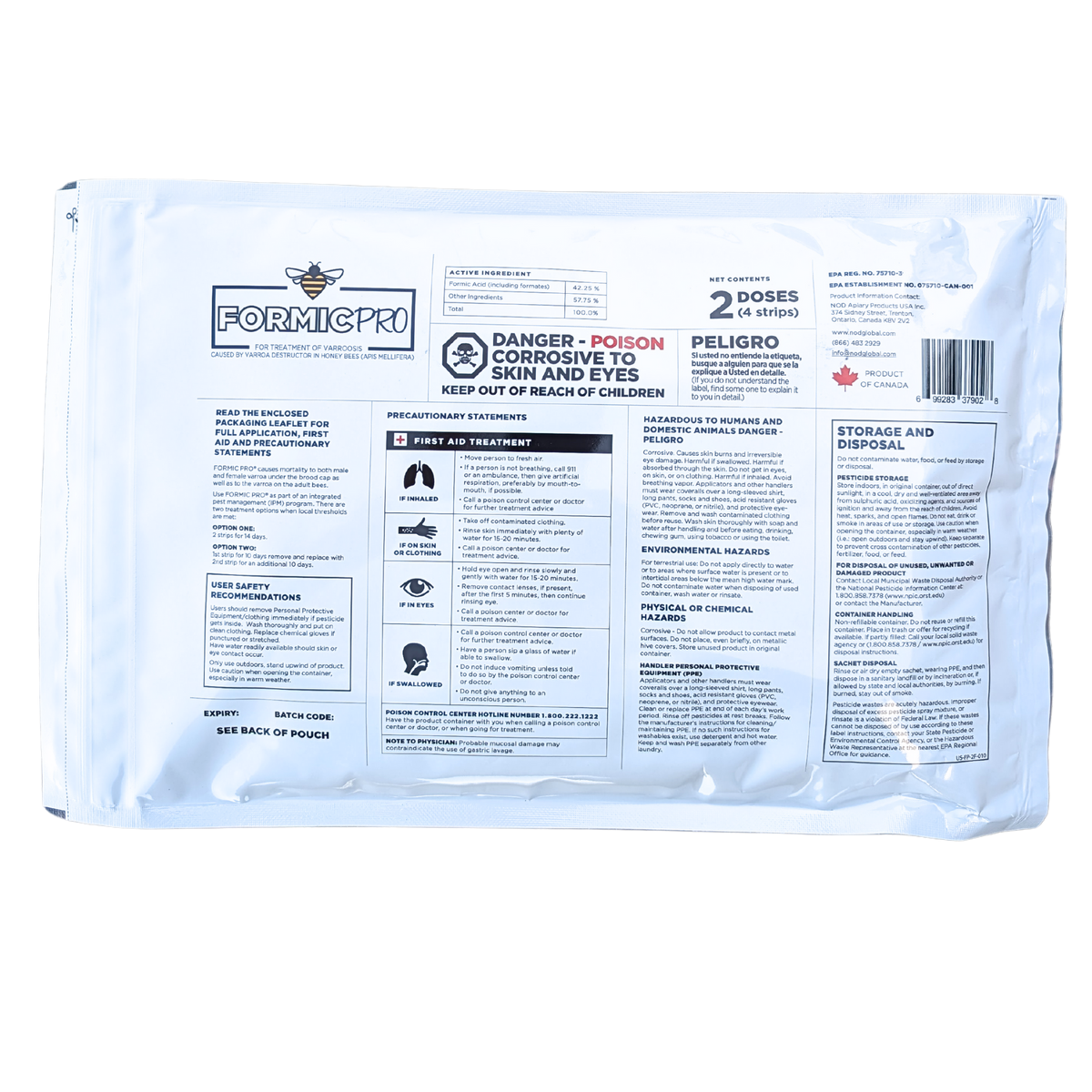 Formic Pro Varroa Mite Control – Foxhound Bee Company