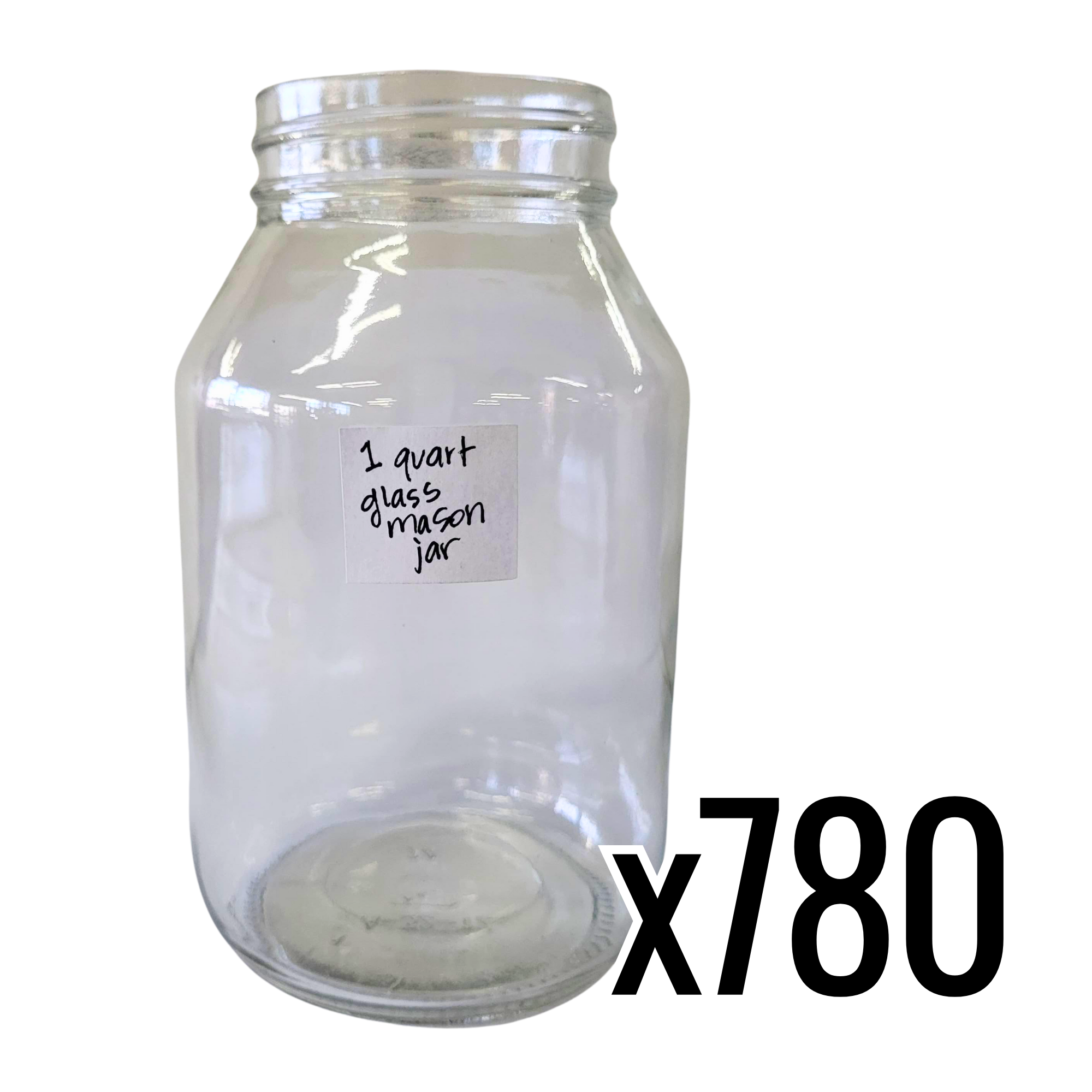 Quart Glass Mason Jar - 32 oz – Foxhound Bee Company